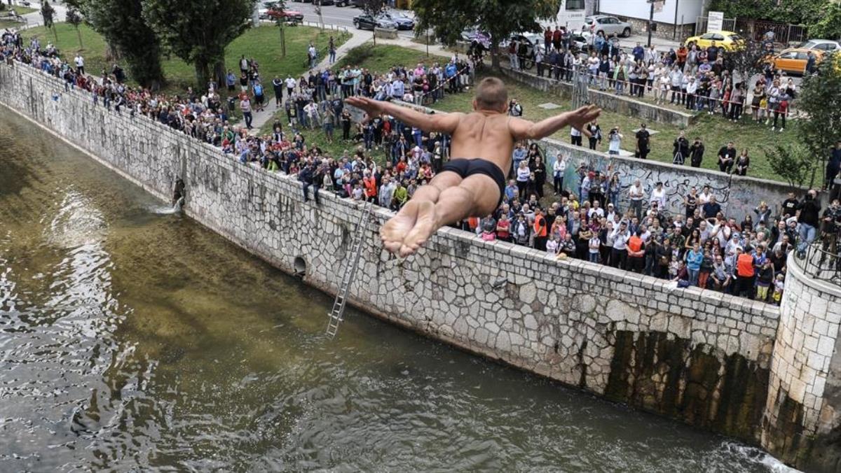 Bentbaša Cliff Diving 2020 - Destination Sarajevo