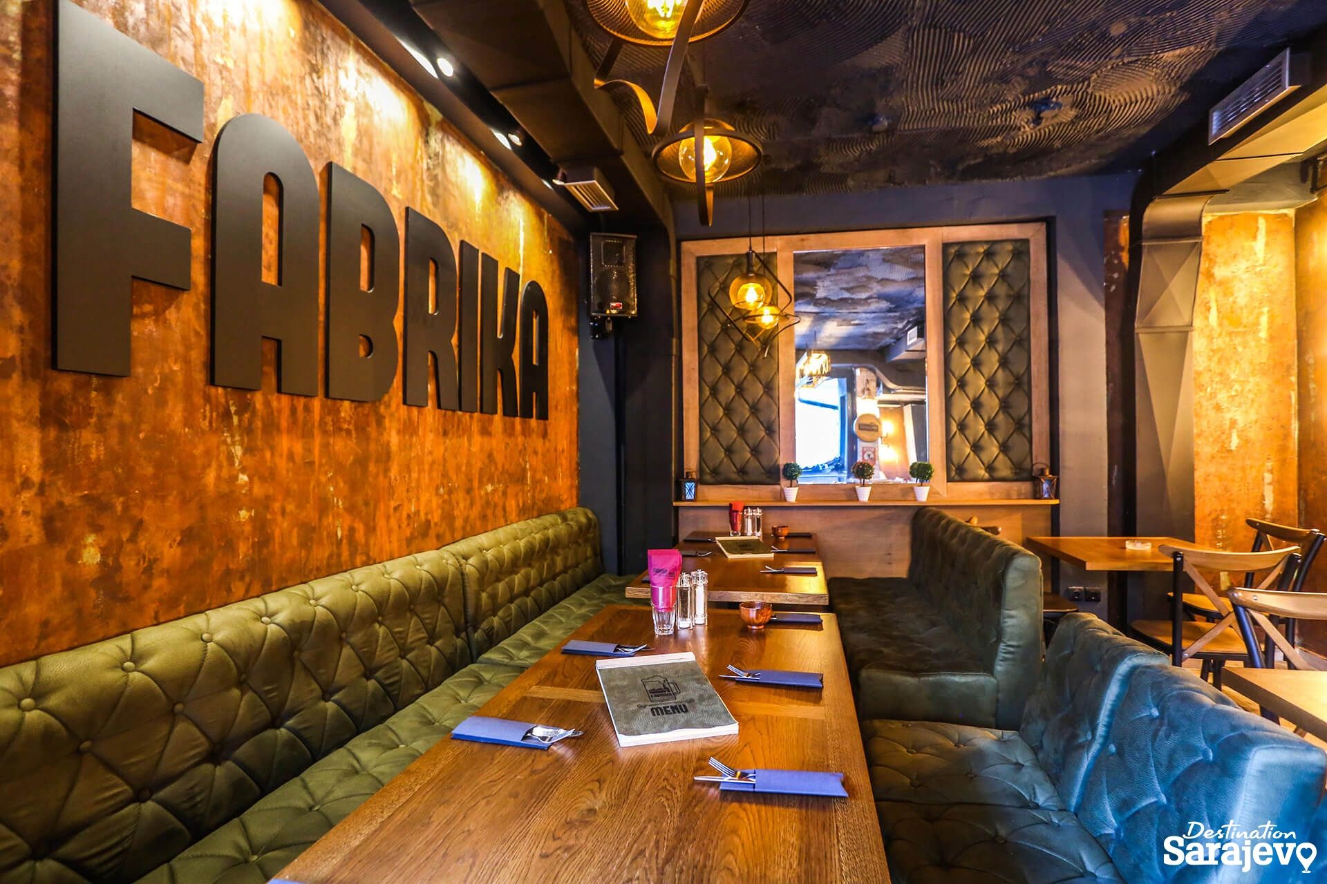Fabrika Gastro Pub - Destination Sarajevo