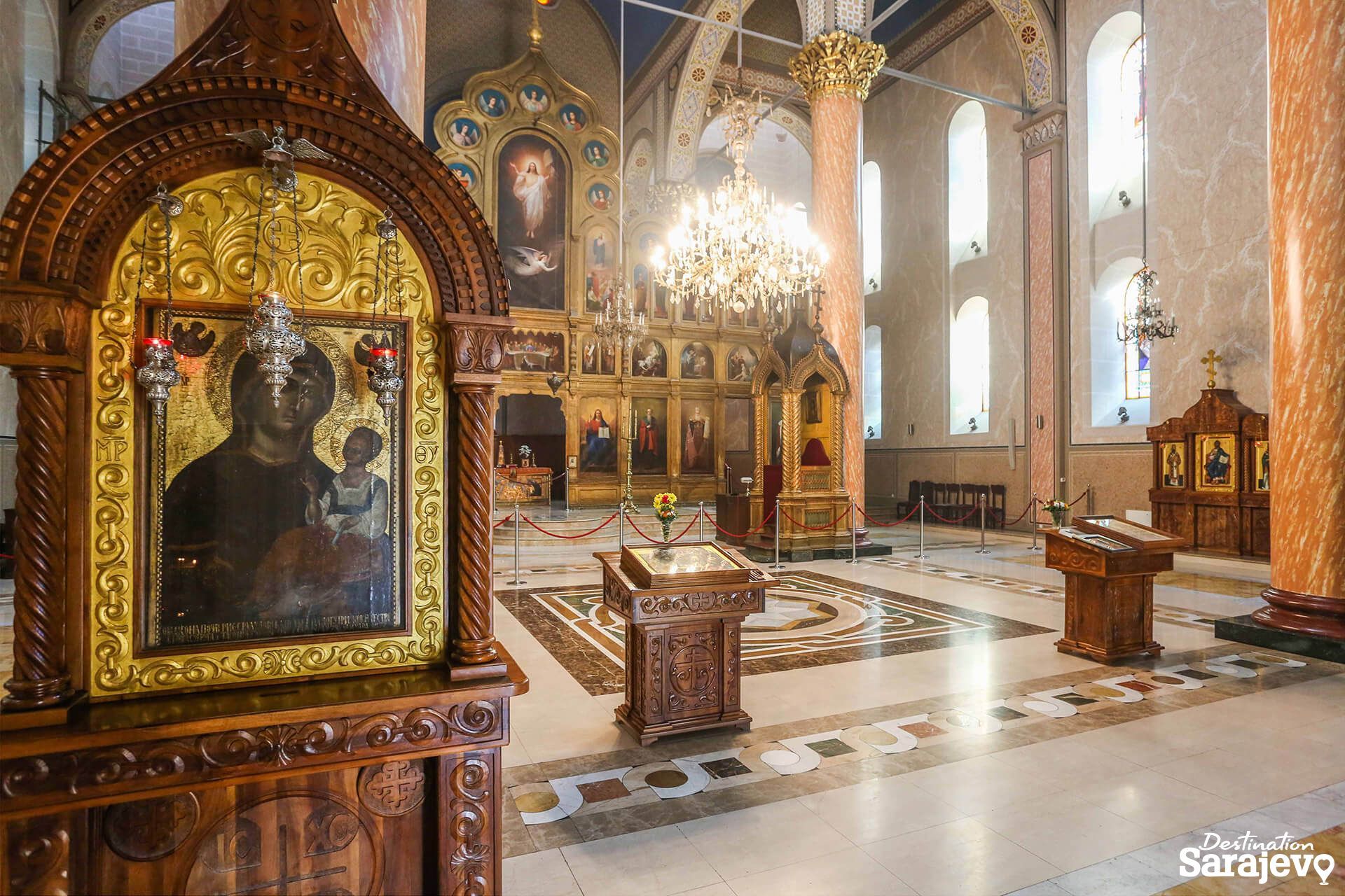 Saborna crkva Presvete Bogorodice - Destination Sarajevo