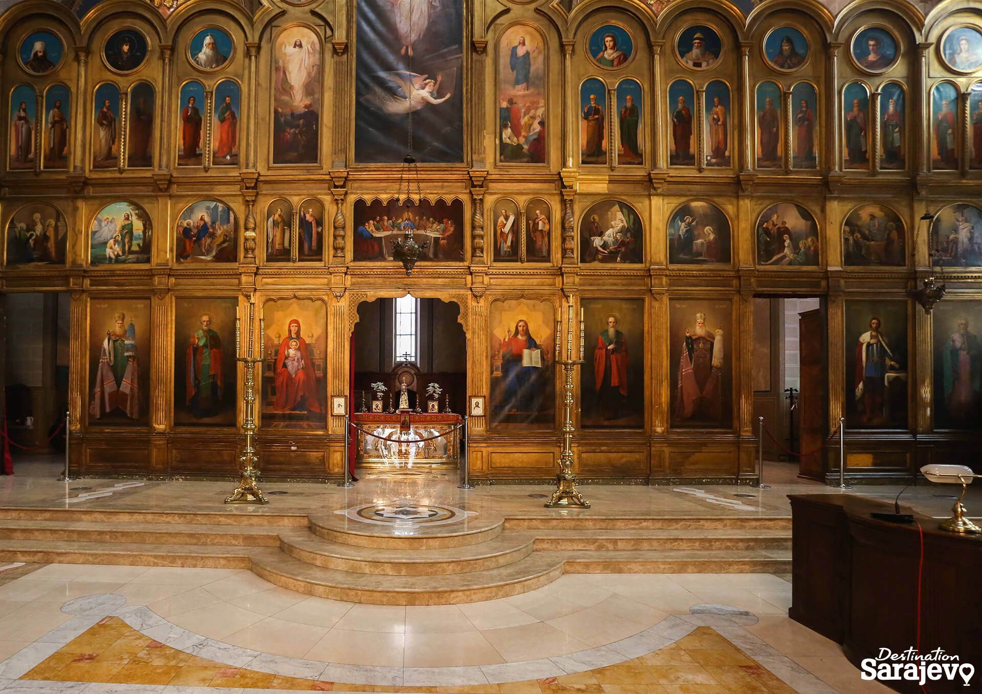 Saborna crkva Presvete Bogorodice - Destination Sarajevo