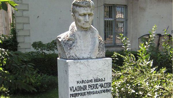 Vladimir “Walter” Perić Monument - Destination Sarajevo